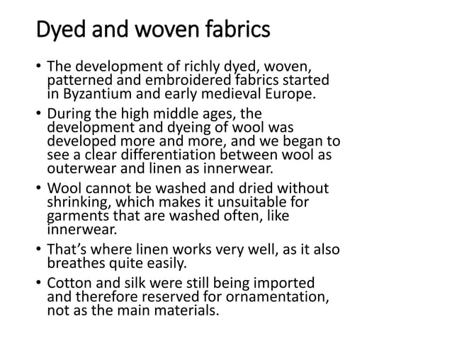 Evolution of clothes | PPTX