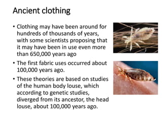 Evolution of clothes | PPTX