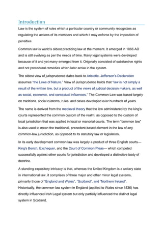 Evolution of common law | PDF | Christianity | Religion & Spirituality