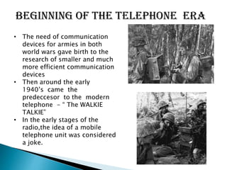 Evolution of communication technology | PPTX