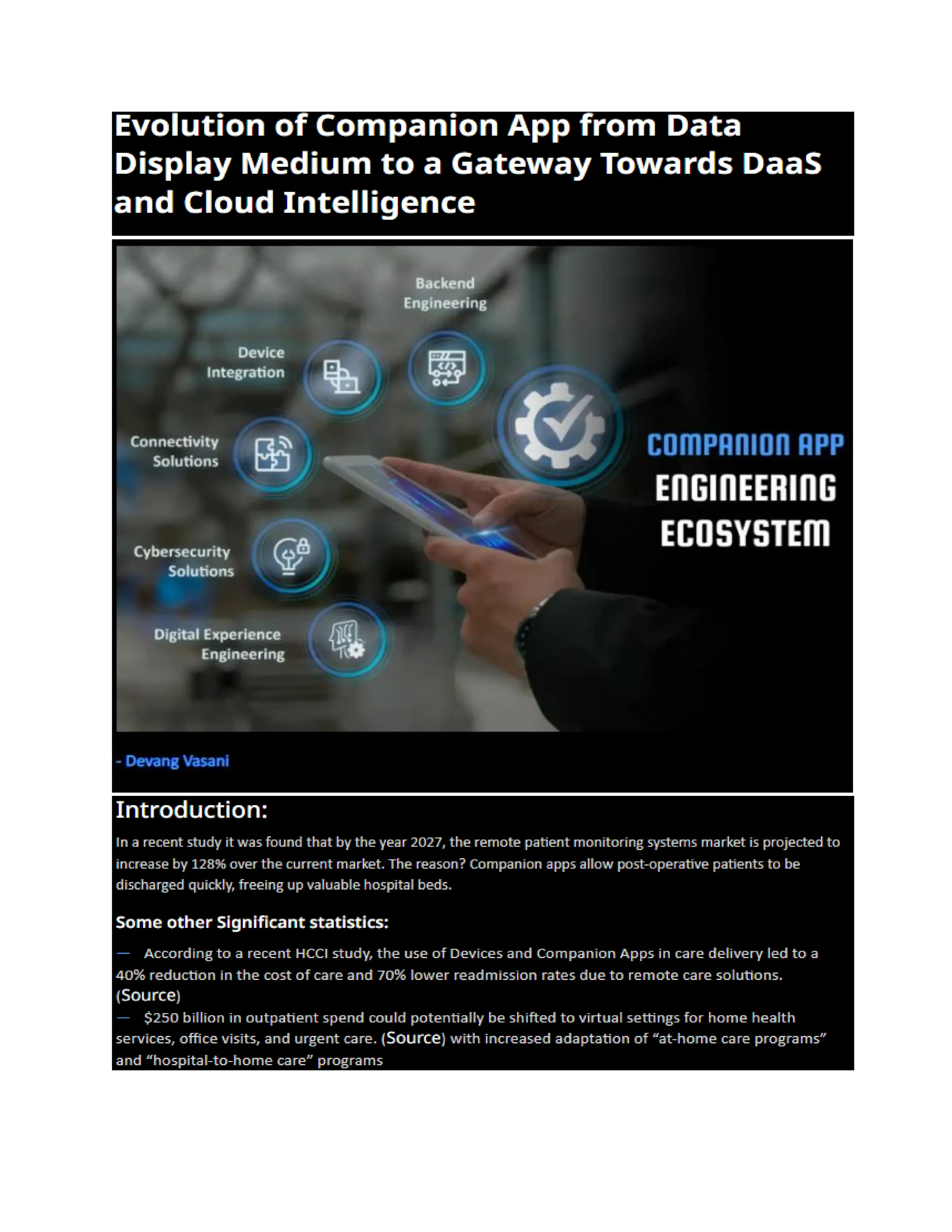 Evolution of Companion App from Data Display Medium to a Gateway ...
