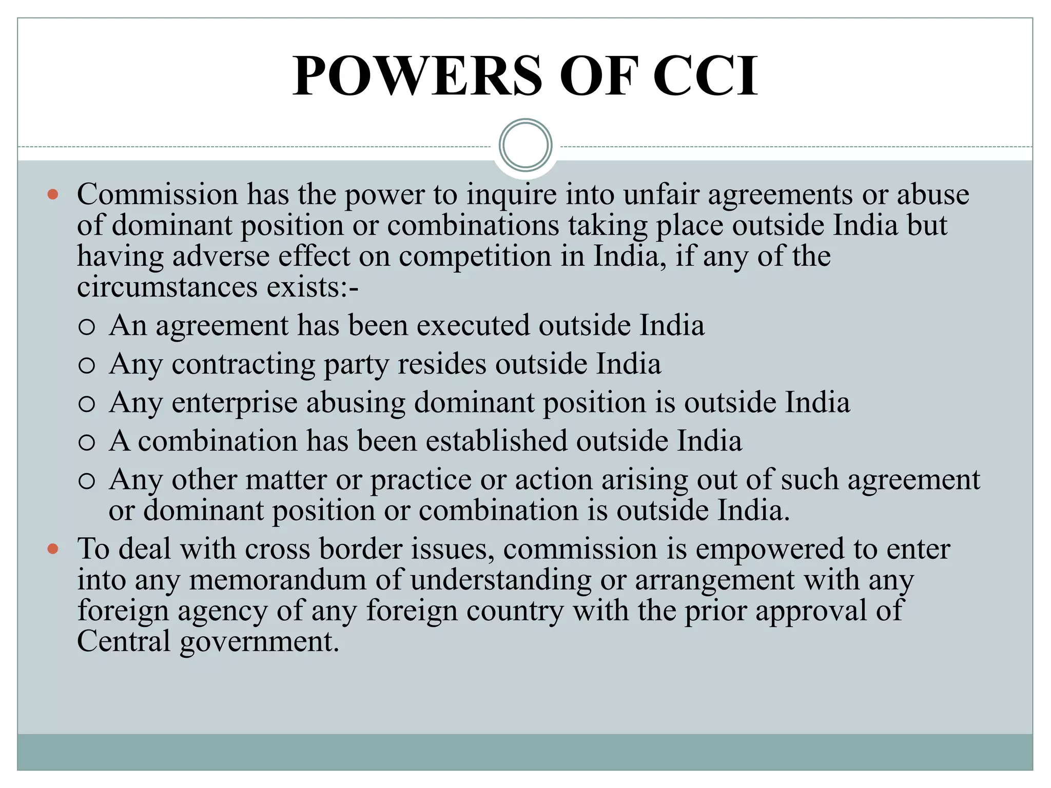 Evolution of competition law in india | PPT