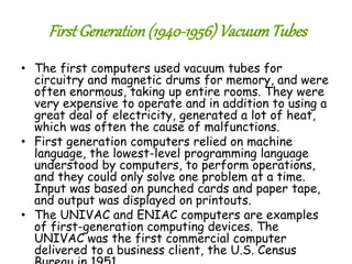 Evolution of computer | PPTX