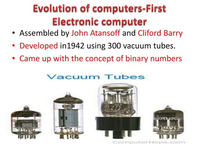 Evolution of computer | PPT