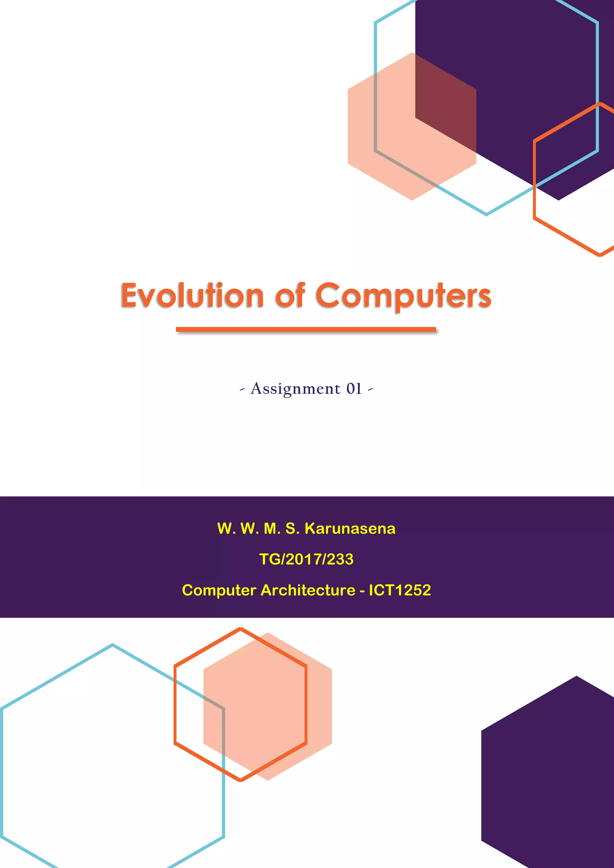 Evolution of computer | PDF