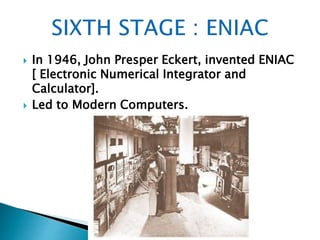 Evolution of computer | PPTX