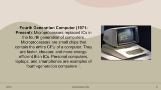 Evolution of Computer or HIstory of Computers.pptx