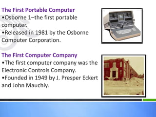 Evolution of computer | PPTX
