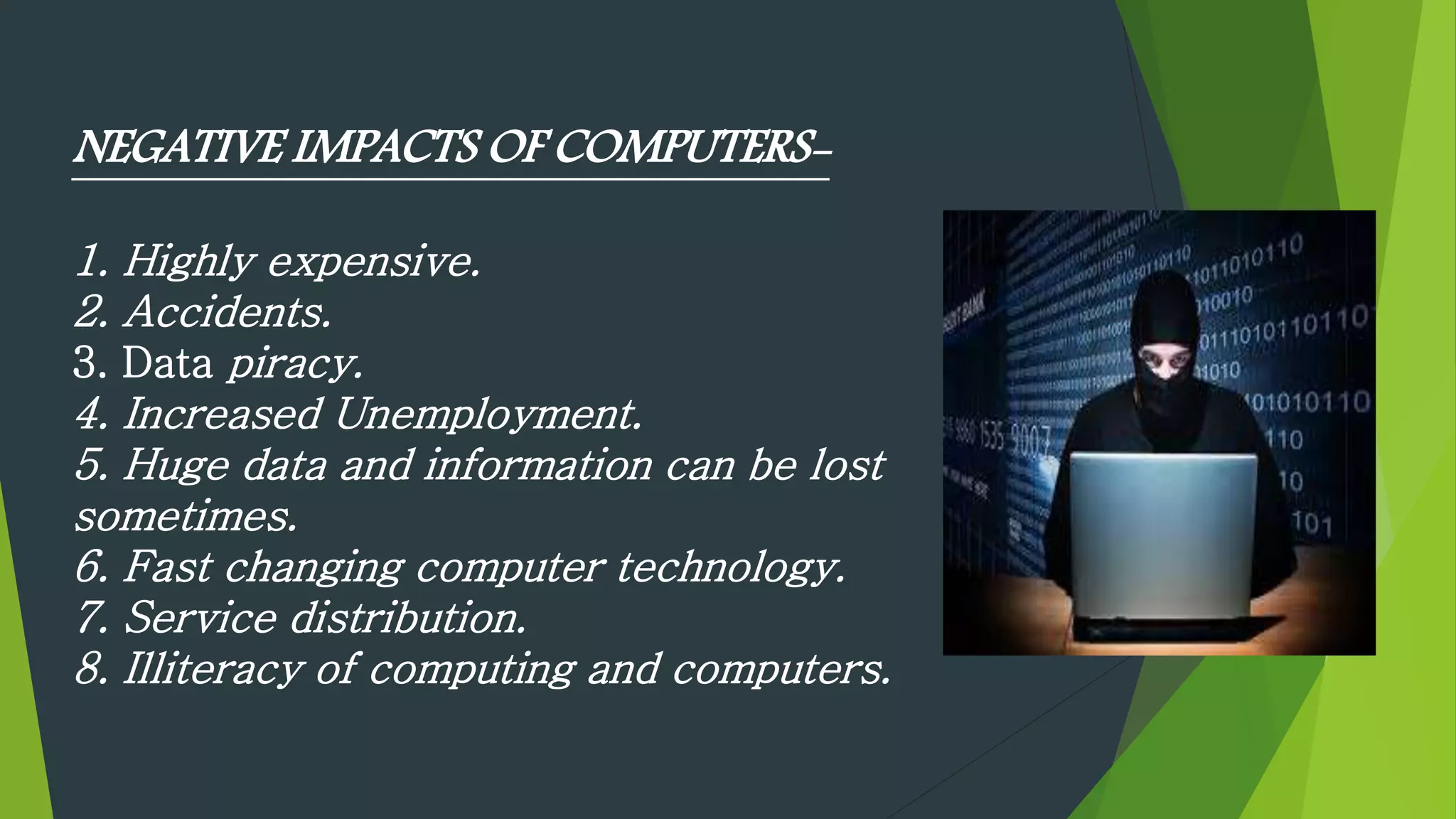 Evolution of computer and its impact on society | PPTX