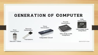 Evolution of Computer Generation....pptx