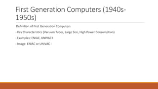 Evolution of Computer Generations.ppsx