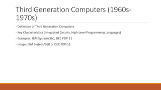 Evolution of Computer Generations.ppsx