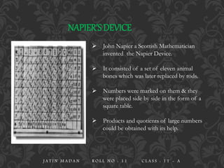 Evolution of computers | PPTX