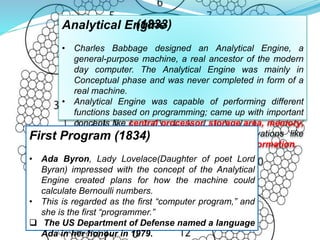 Evolution of computers/computer evolution/c++ | PPTX