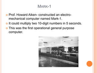 Evolution of computers | PPTX