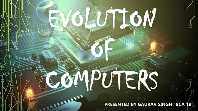 Evolution of computers | PPT