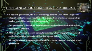 Evolution of computers | PPT