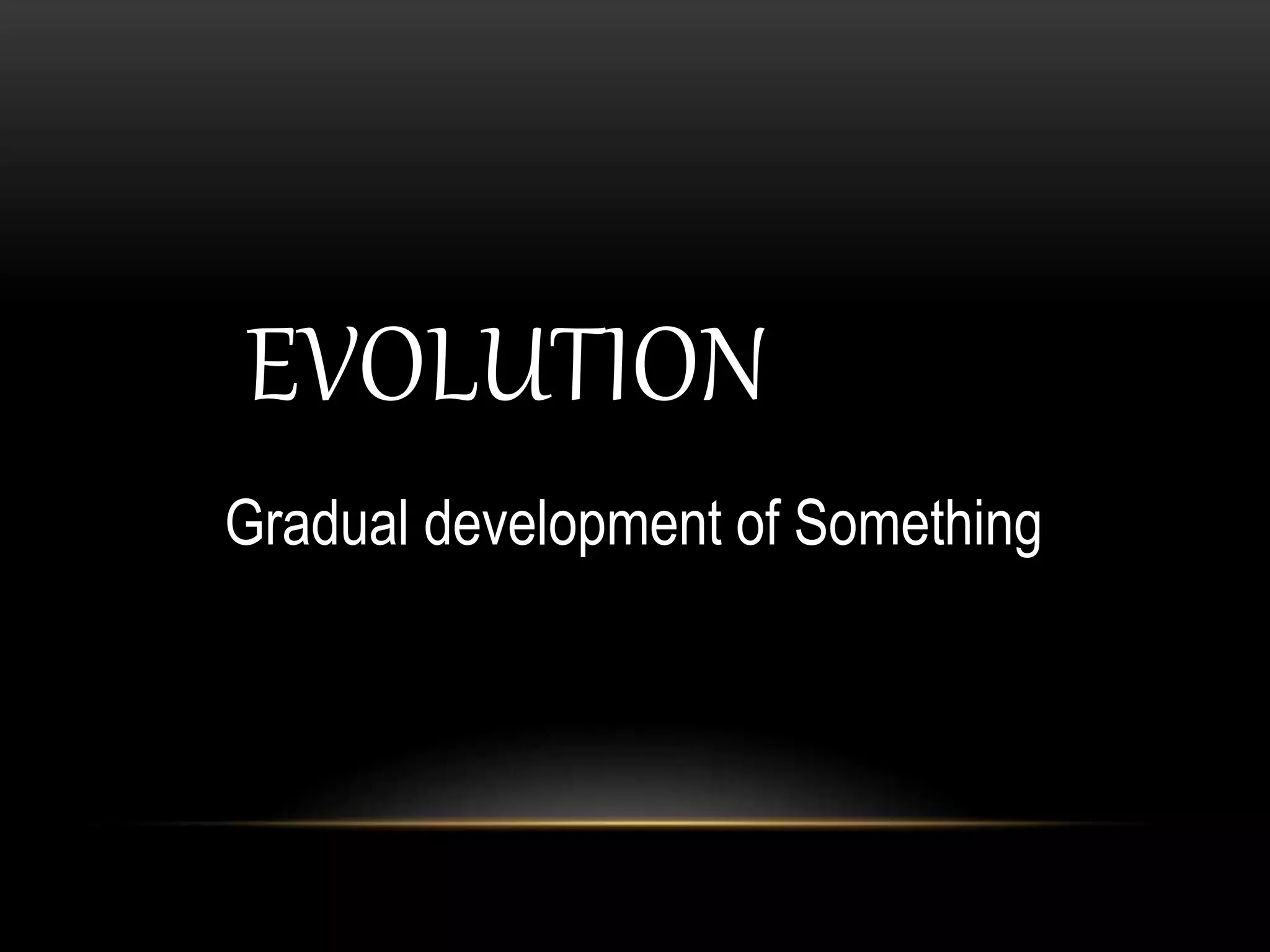 Evolution of computers | PPTX