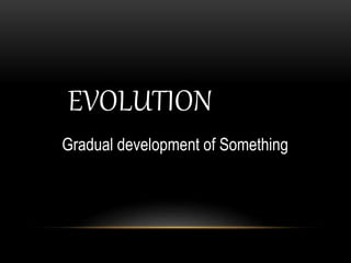 Evolution of computers | PPTX