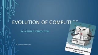 Evolution of computers | PPT