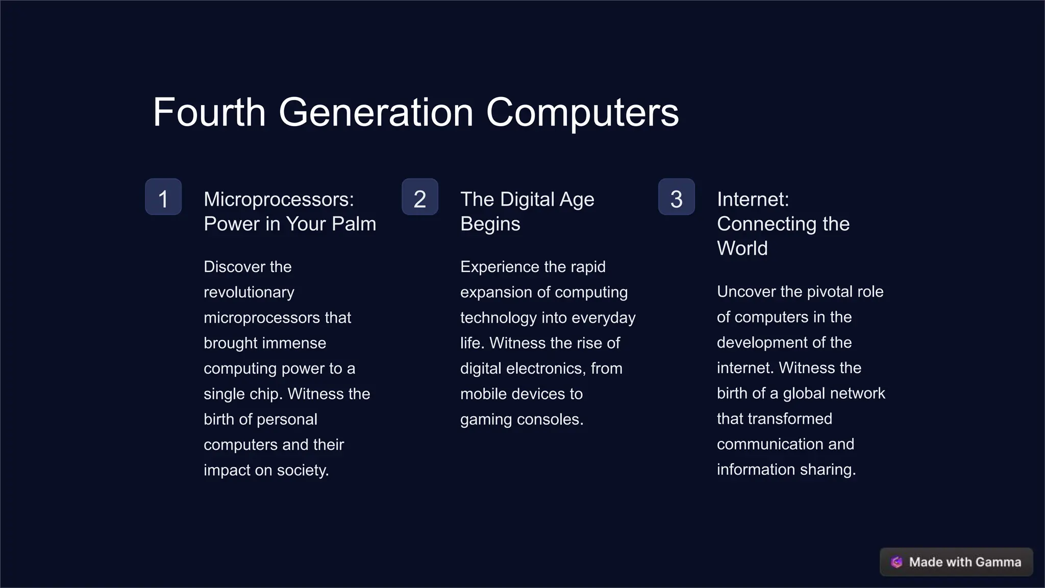 EVOLUTION OF COMPUTERS.pptx | Computing | Technology & Computing