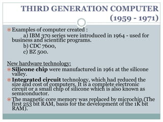 Evolution of computers latest | PPT