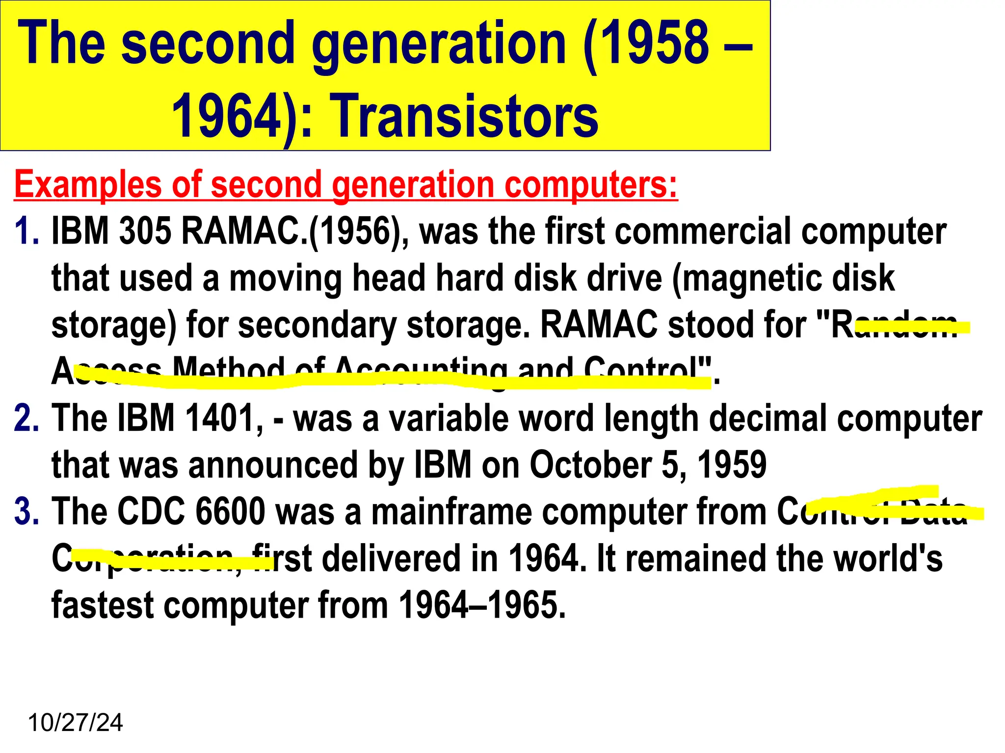 Evolution Of ComputersEvolution Of Computers unit two.ppt