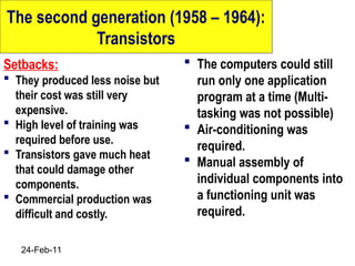 Evolution Of ComputersEvolution Of Computers unit two.ppt