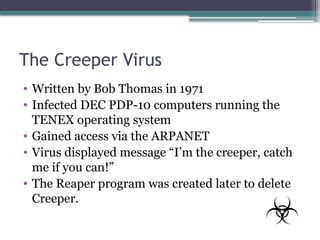 Evolution of Computer Viruses COSC 380 Spring 2013.pptx