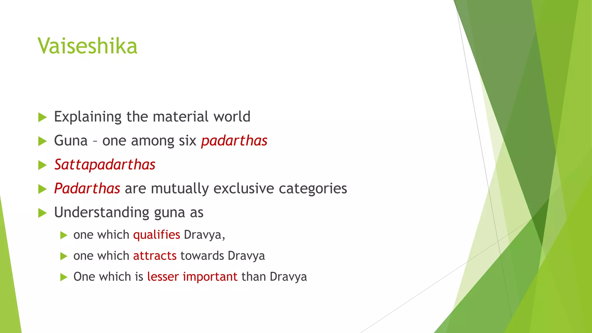 Evolution of concept of guna | PPTX