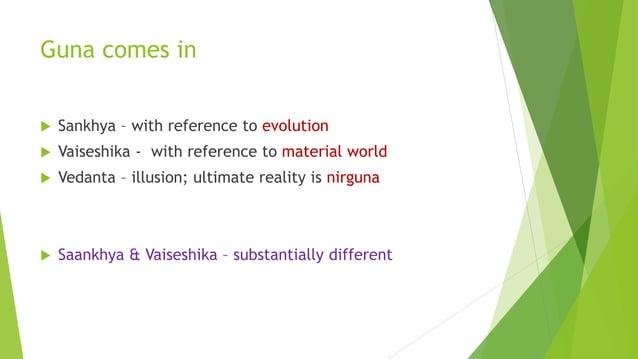 Evolution of concept of guna | PPTX