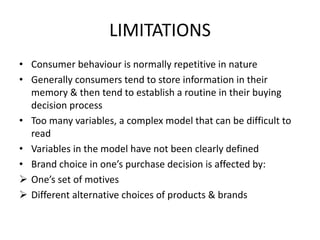Consumer Behaviour and the evolutionary aspects | PPT