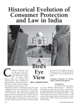 Evolution of consumer protection | PDF