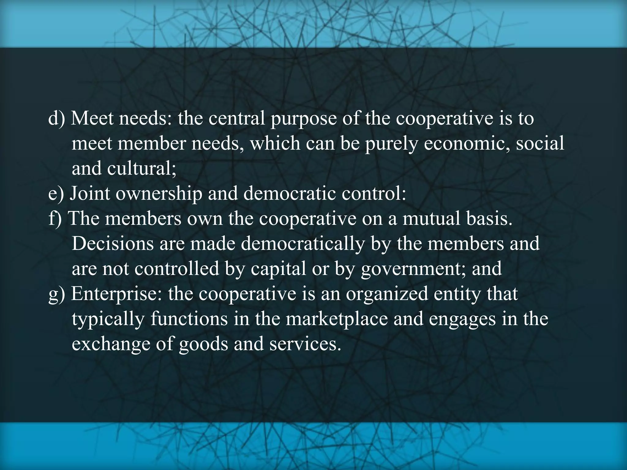 Evolution of Cooperative Principles | PPT