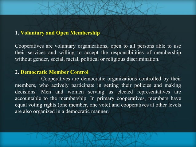 Evolution of Cooperative Principles | PPT