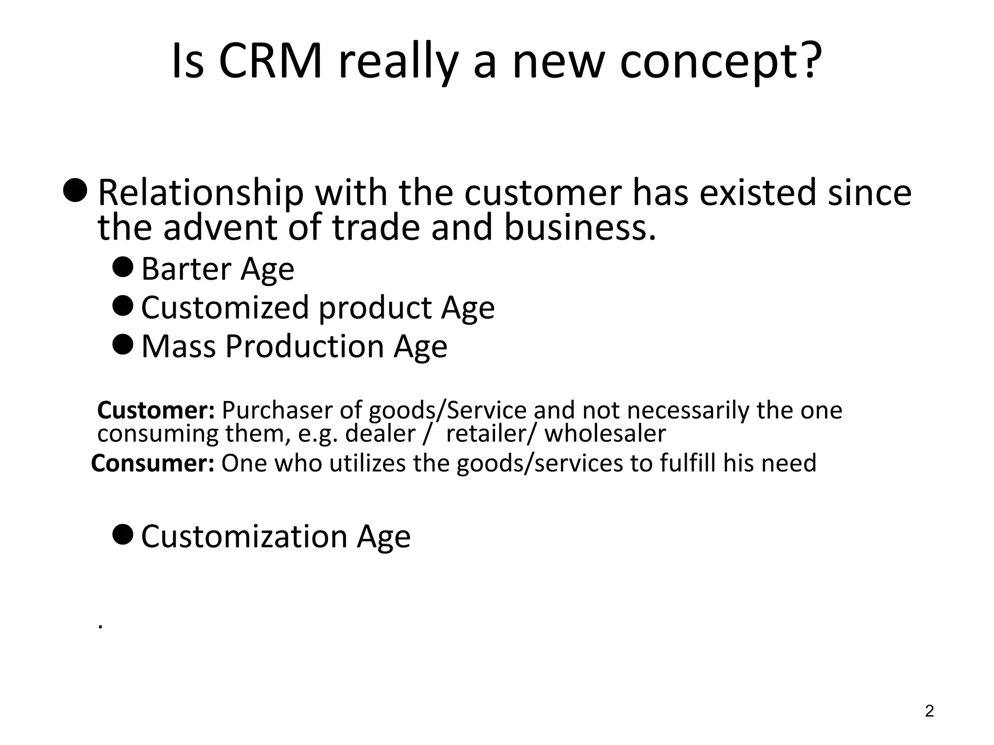 Evolution of crm | PPTX