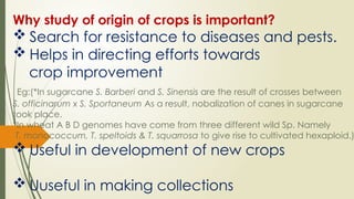 Evolution of crop Plants in agriculture .pptx