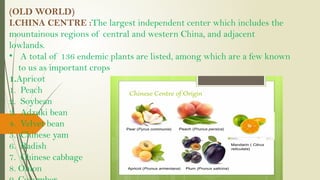 Evolution of crop Plants in agriculture .pptx