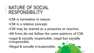 Evolution of CSR - Business Communication | PPTX