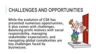 Evolution of CSR - Business Communication | PPTX