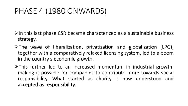 Evolution of csr(haris h) | PPTX