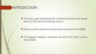 Evolution of customer service | PPT