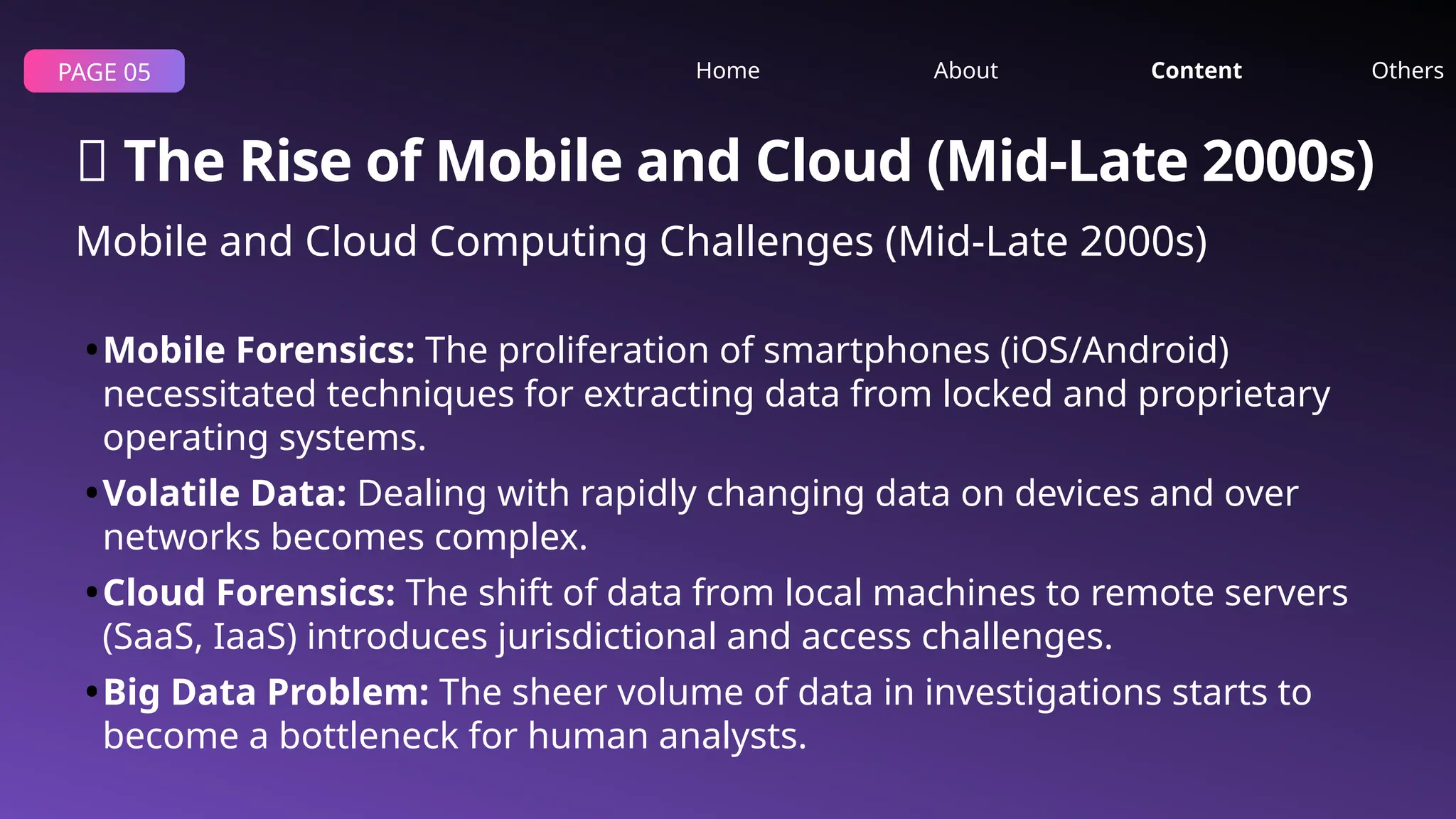 Evolution of Cyber Forensics in the felid of Cyber Security | PPTX