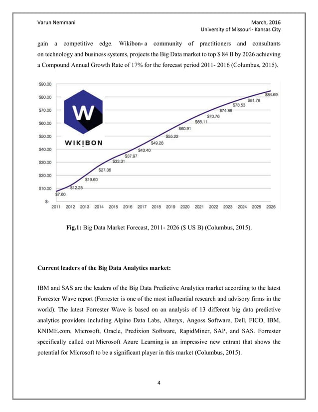 Evolution of Data Analytics: the past, the present and the future | PDF