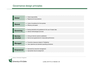 Evolution of data governance excellence | PPT