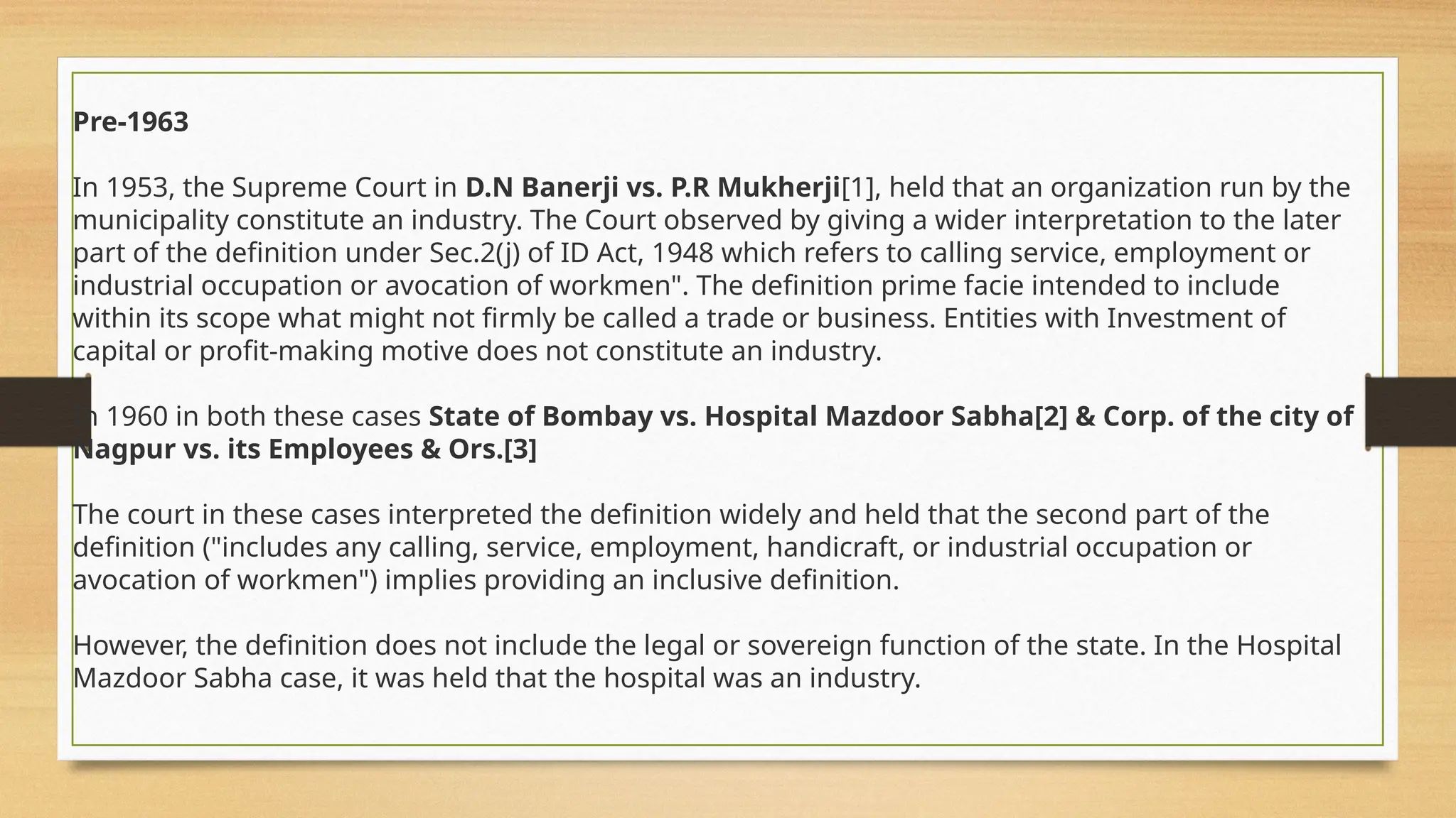 Evolution Of Definition Of Industry Under Labour Law.pptx