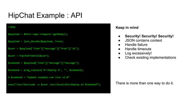 Evolution of deploy.sh