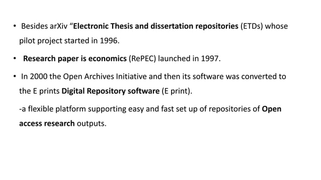 Evolution of digital libraries | PPTX | Technology & Computing