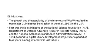 Evolution of digital libraries | PPTX