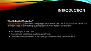The Evolution of Digital Marketing: From Past to Present | PPTX